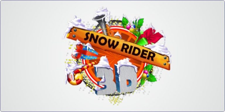 Who can get the highest score in this 3D snow riding game?